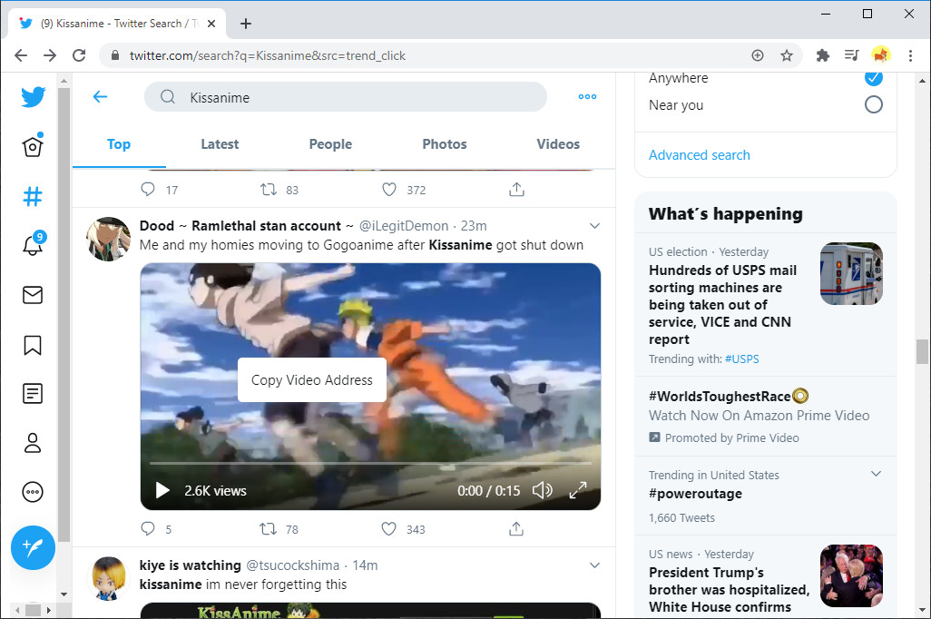 Descargar videos de Twitter en una computadora portátil (sin anuncios ...